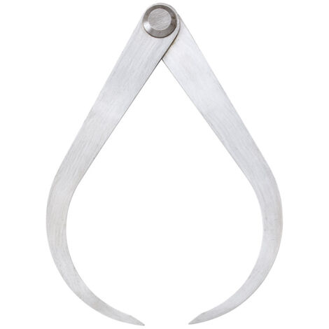 Compas avec pointe d'epaisseur exterieure pour metal 200 mm