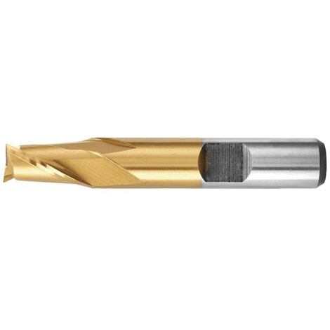 Fraise a 2 dents frontale 20 mm pour acier