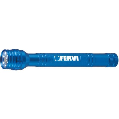 Lampe de poche LED avec aimant telescopique Fervi 0492