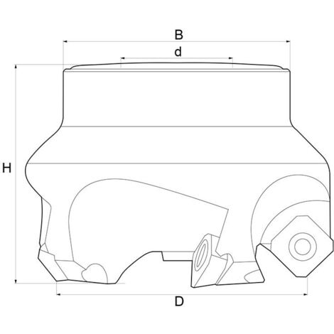 Inserer un coupeur Insert cutter Fervi f303/100