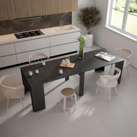 Skraut Home - Mesa Consola extensible, Mesa comedor plegable, 260, Para ...