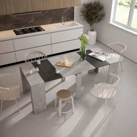 Skraut Home - Mesa Consola extensible, Mesa comedor plegable, 220, Para ...