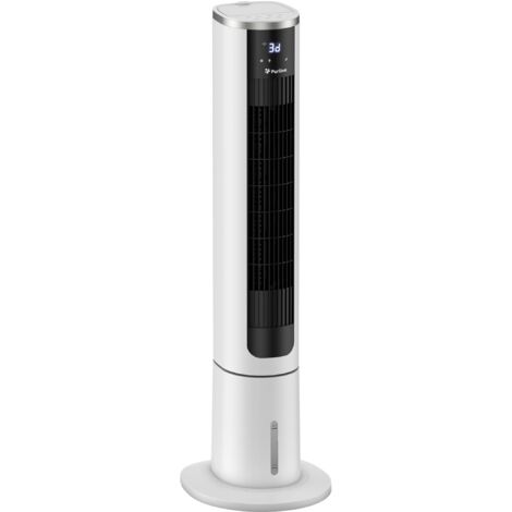 Purline – Refroidisseur d'air évaporatif à tour numérique – Capacité 4L ...