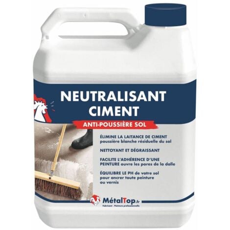 Neutralisant Ciment - 1 L - Incolore - Metaltop