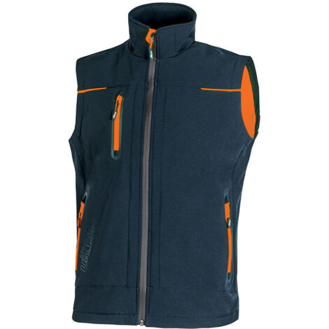 Gilet Da Lavoro Softshell Senza Maniche Universe Blu 2xl