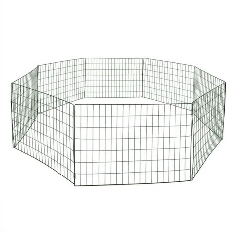 Komposter Metall Drahtgitter 2er Set Gartenkomposter 90x90x70 cm Draht ...