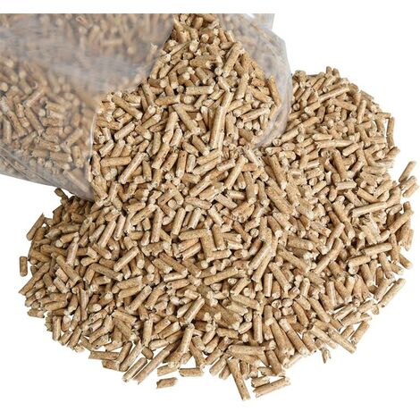 Holzpellets Heizpellets Brennstoff 30 kg Pellet Heizung Sackware ...