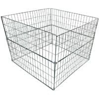 Metall Komposter Gartenkomposter 90x90x70 cm Drahtkomposter ...