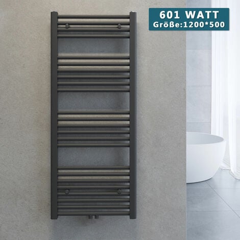 Handtuchtrockner Heizkörper Handtuchwärmer Badheizkörper Anthrazit ...