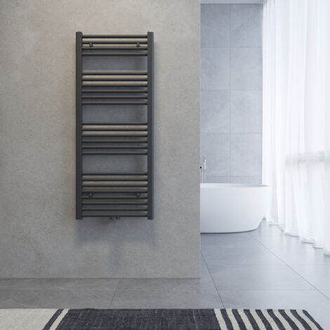 Handtuchtrockner Heizkörper Handtuchwärmer Badheizkörper Anthrazit ...