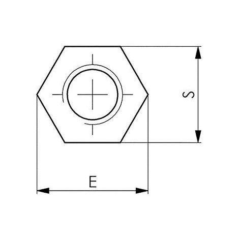 Écrou allongé DIN6334 M22/34 AMF 1 PCS