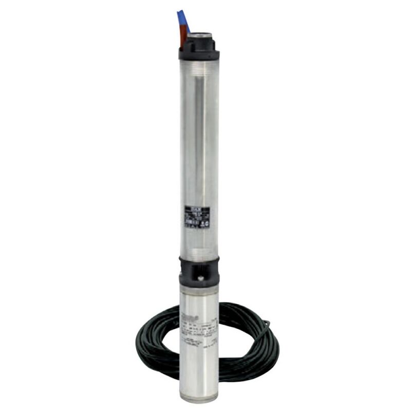 Kit pompe immergée 4" prête à la pose DAB KIT S4 2/20 T 1,1 kW pour forage jusqu'à 3 m3/h ...