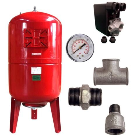 Kit réservoir vessie VAREM vertical 500L - 1"