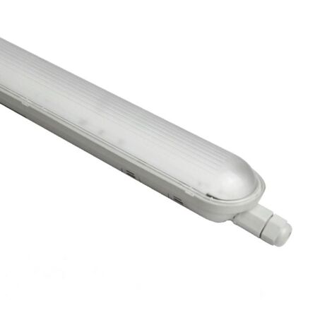 Réglette LED étanche câblage traversant 120cm 40W 4000K IP65 WOLTZ