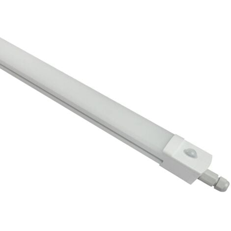 Réglette LED étanche à détection 120cm 40W IP65 WOLTZ