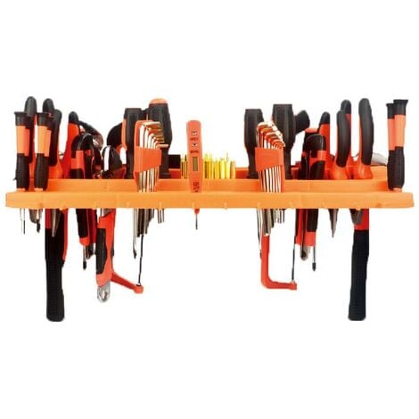 Support d'outils XXL d'atelier 104 pièces mur porte-outils système stockage