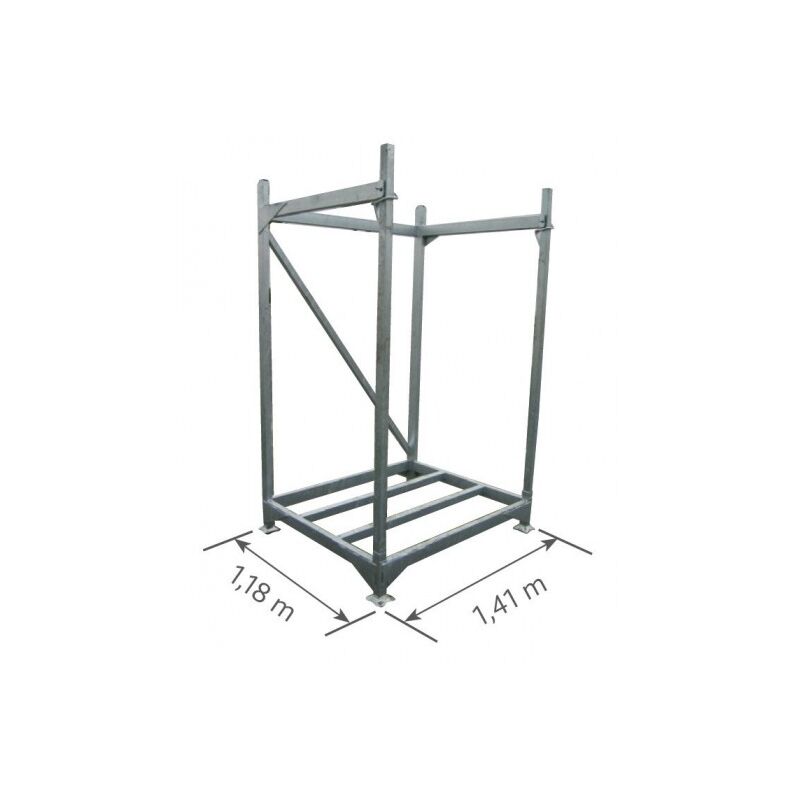DUARIB - Rack pour garde-corps exm - acier galvanisé