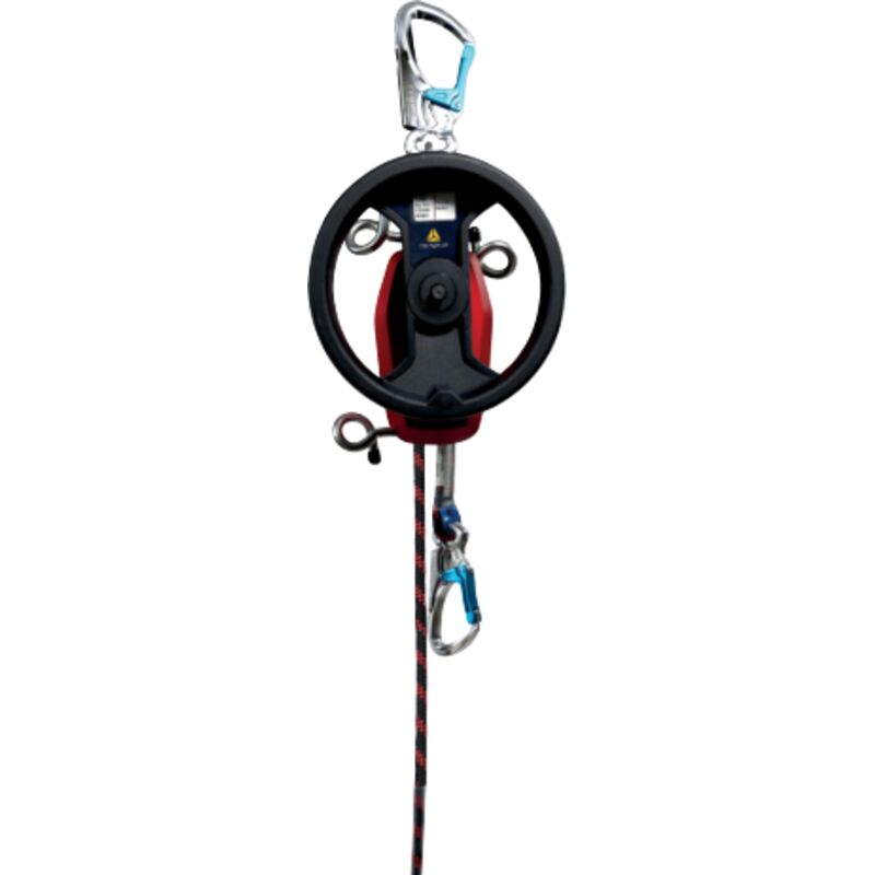 DELTA PLUS - Descender - Aluminium, Acier - Taille Unique - Couleur Noir