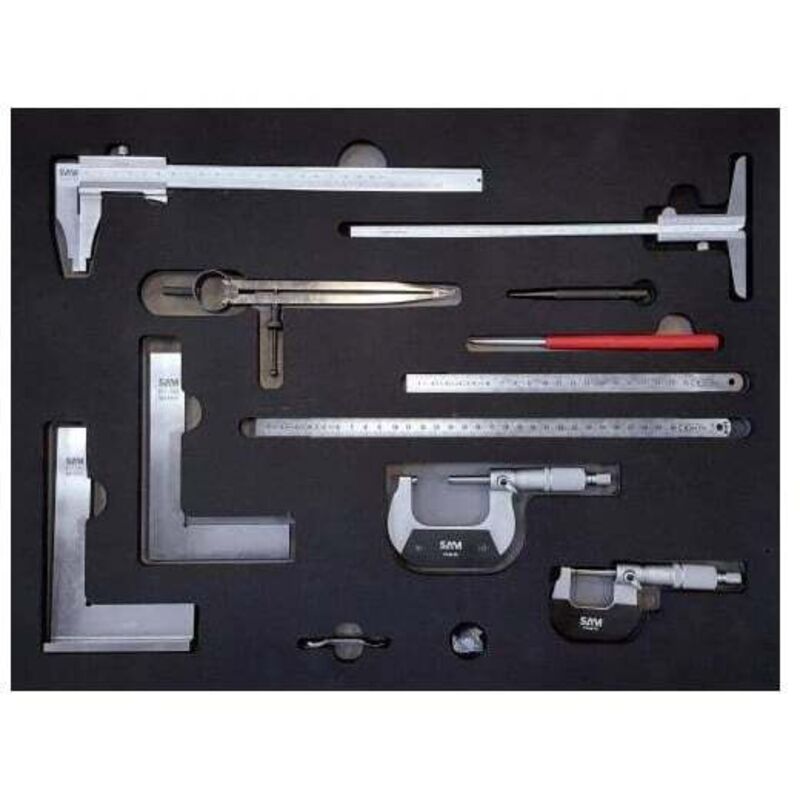 SAM OUTILLAGE - Composition Metrologie Pour Mesure De Precision Et Tracage