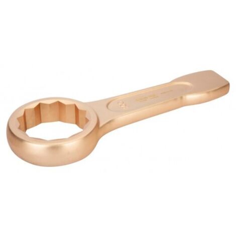 BAHCO - Clé polygonale à frapper antidéflagrante métrique, cuivre béryllium