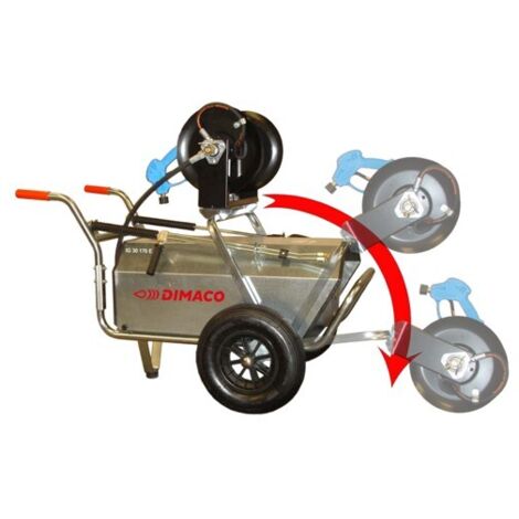 DIMACO - Nettoyeur HP DIMACO électrique 1560 l/h 150 b 12 CV Brouette ...