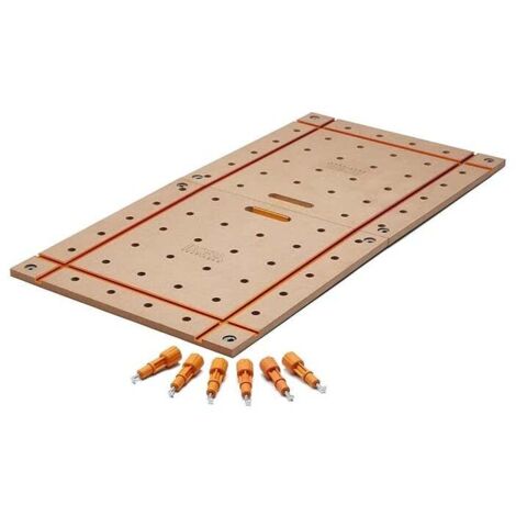 Plateau BORA Centipede 2x4 ft avec rails en T et trous 20 mm ...