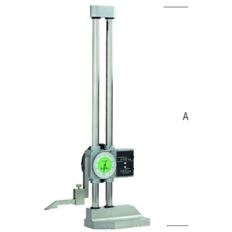 METRICA - Trusquin avec comparateur 45060 – Précision 0,01 mm pour traçage