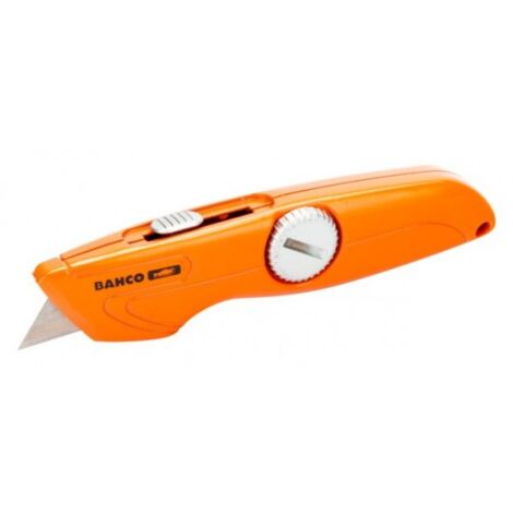 BAHCO - Cutter à lame rétractable twist 145 mm