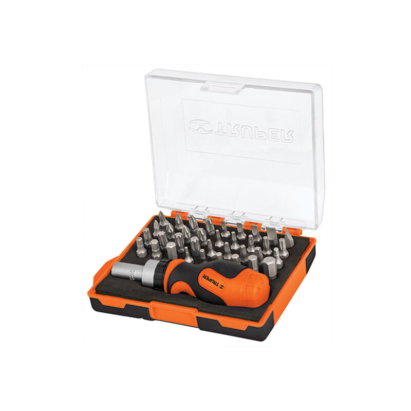 Truper Destornillador tipo trmpo con carraca 37 Piezas