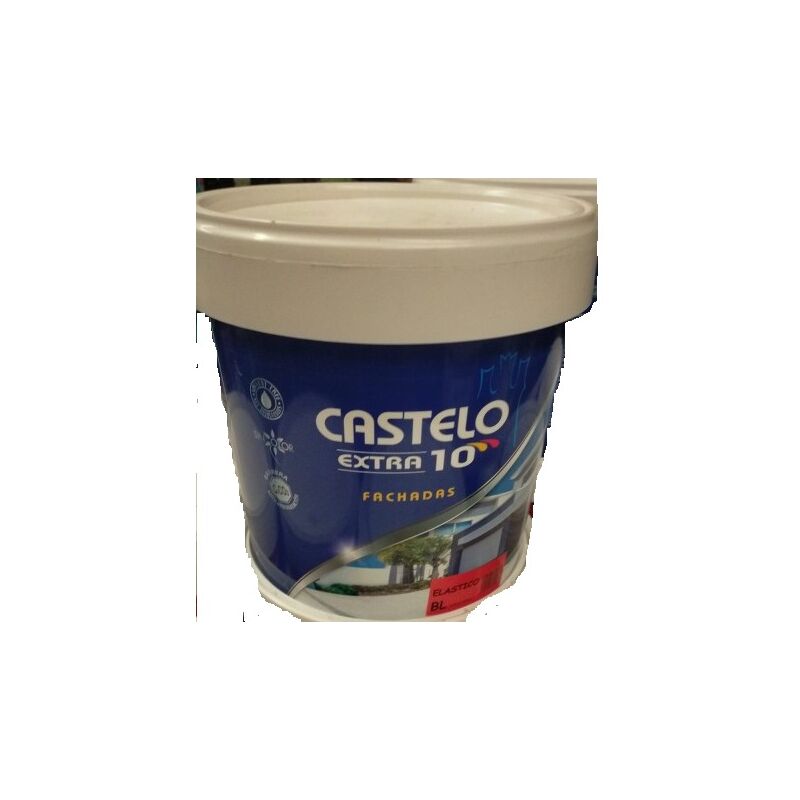 Castelo Pintura plástica fachadas Extra 10 Titanio Blanco