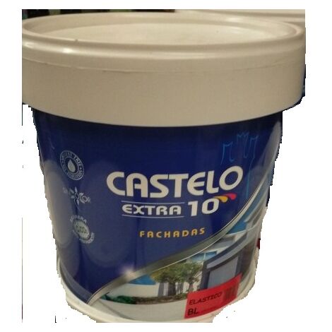 Castelo Pintura plástica fachadas Extra 10 Titanio Blanco