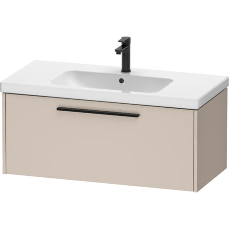 Duravit D-Code bâti-support pour lavabo, 1 tiroir, 984x460mm,