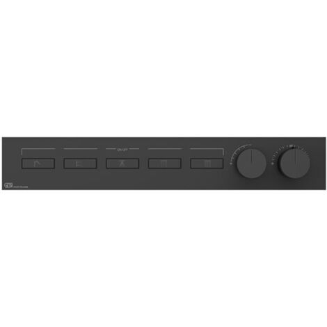 Gessi HI-FI, kit prêt à monter pour thermostat encastré 3/4 haute
