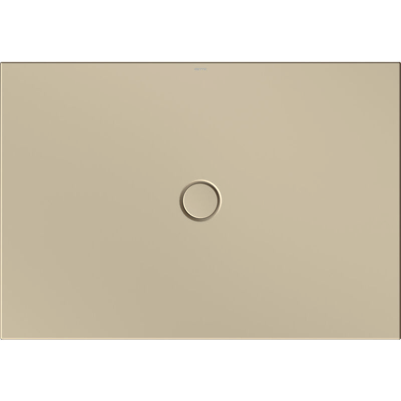 Plato de ducha BetteFloor con soporte mínimo y esmaltePlus,