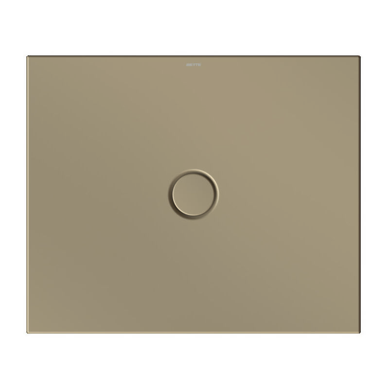 Plato de ducha BetteFloor con soporte mínimo y esmaltePlus,