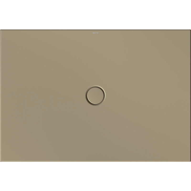 Plato de ducha BetteFloor con soporte mínimo y esmaltePlus,