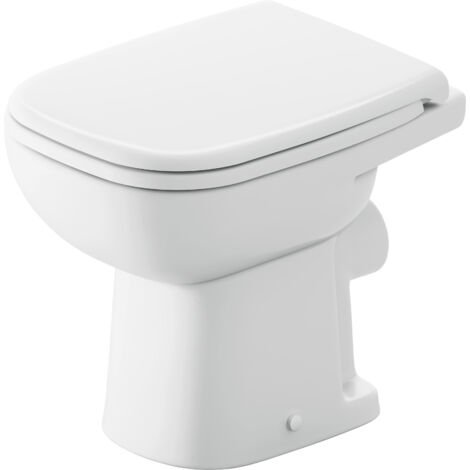 Duravit D-Code inodoro de pie Compact, lavable, 350x480x385mm,