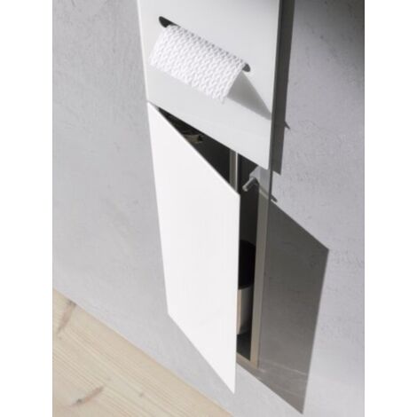 emco asis módulo 2.0 WC - modelo empotrado, 1 puerta, bisagra de