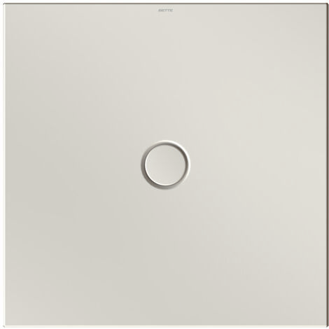 Plato de ducha BetteFloor con soporte mínimo y esmaltePlus,