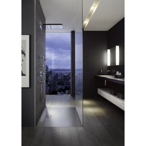 Plato de ducha lateral BetteFloor con antideslizante Pro,