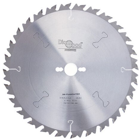 Diamwood Lame de scie circulaire HM avec carbure professionnel - 1 ...