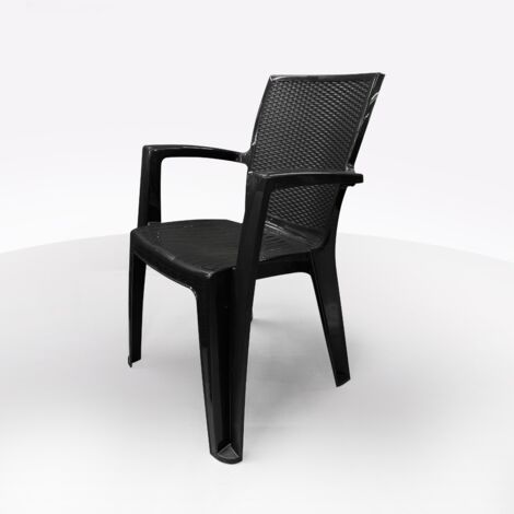 SEDIA GIAVA IN PLASTICA ANTRACITE