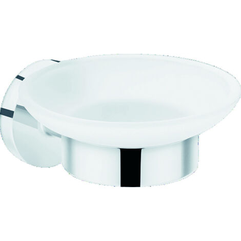 hansgrohe Logis Universal Seifenschale, chrom/mattglas, 41715000