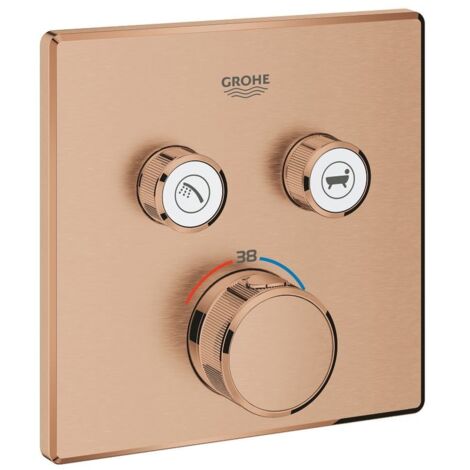 Grohe Grohtherm SmartControl Thermostat mit zwei Absperrventilen,
