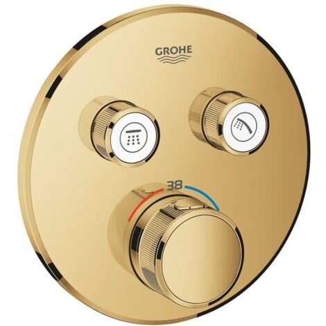 Grohe Grohtherm SmartControl Thermostat mit zwei Absperrventilen,