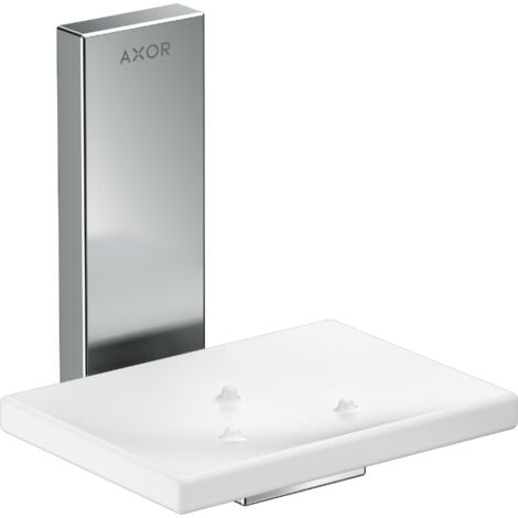 hansgrohe AXOR UNIVERSAL Rectangular Seifenschale, Metall, Ablage