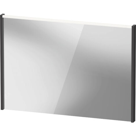 Duravit D-Code Spiegel, LED-Lichtfeld oben, 1000x700mm, externer