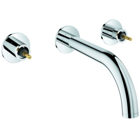 Grohe Fertigset Atrio Private Collection UP-3-Loch-Waschtischarmatur, 1 ...