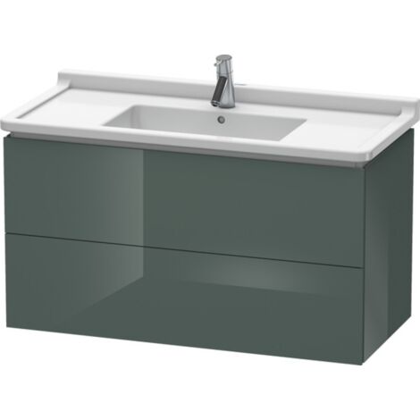 Duravit L-Cube Waschtischunterbau wandhängend, 2 Schubkästen,