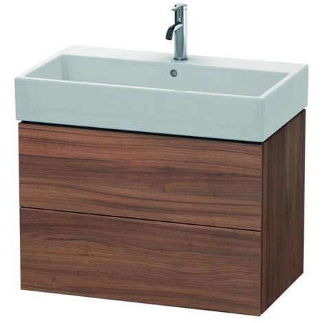 Duravit L-Cube Waschtischunterbau wandhängend, 2 Schubkästen,